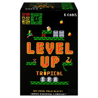 Yards Level Up Tropical Ipa Cans - 6-12 FZ - acmemarkets
