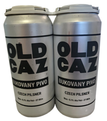 Old Caz Beer Bukovany Pivo Czech Pilsner In Cans - 4-16 Fl. Oz. - safeway