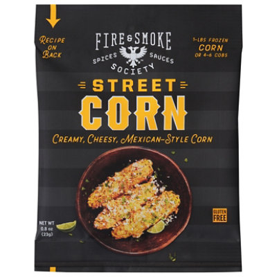 Fire and Smoke Seasoning Street Corn - 0.8 Oz - vons