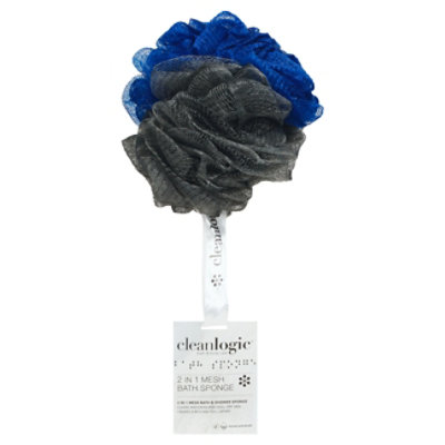 CleanLogic Sport Ims Tr Dual Text Mesh Sponge - 1 Count - albertsons