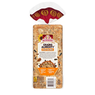 Brownberry Grains Almighty Gut Balance Bread - 20 Oz - jewelosco