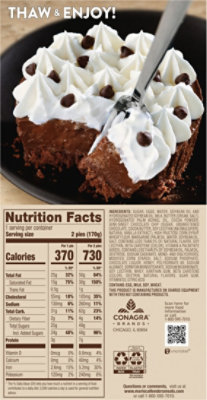 Marie Callender's Chocolate Satin Frozen Mini Pies - 6 Oz - albertsons