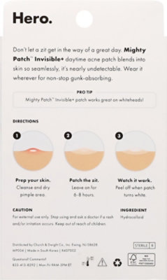 Hero Mighty Patch Invisible Plus - 39 Count - safeway