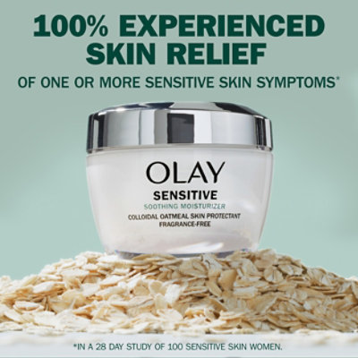 Olay Sensitive Fem Face Conditioner Treatment Moisturizer Unscented 1.7 ...