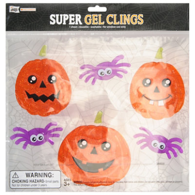 Mello Smello Halloween Super Gel Cling Assortment - Each - randalls