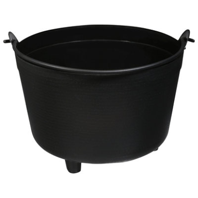 Signature SELECT Black Jumbo Plastic Cauldron - Each - albertsons