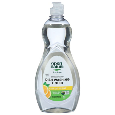 Open Nature Dish Washing Liquid Citrus - 19 Fl. Oz. - safeway