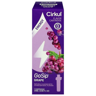 Cirkul Gosip Grape Cartridge 4 Pack - 0.68 Fl. Oz. - safeway