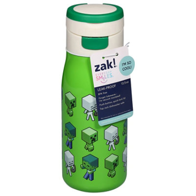 Zak 13.5z Ss Bottle Minecraft - Each - safeway