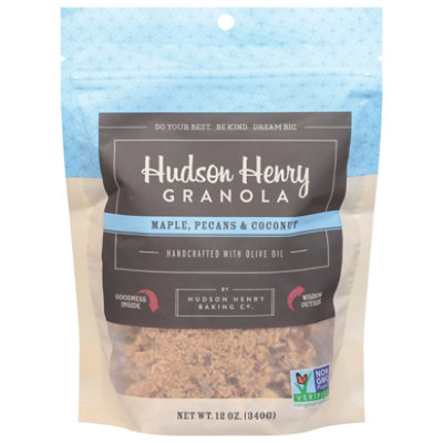 Hudson Henry Maple Pecans And Coconut Granola - 12 Oz - safeway