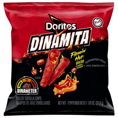 Doritos Dinamita Flamin Hot Queso - 1.125 Oz - safeway