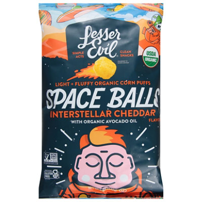 Lesser Evil Interstellar Cheddar Space Balls - 8 0z - acmemarkets
