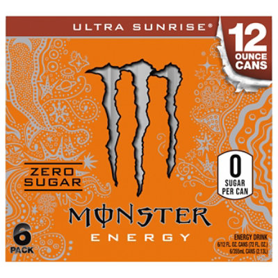 Monster Ultra Sunrise - 6-12 Fl. Oz. - Safeway