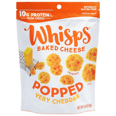 Whisps Very Cheddar Cheese Pops - 3.5 Oz - albertsons