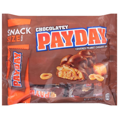 PAYDAY Chocolatey Snack Size Regular - 9.12 Oz - jewelosco