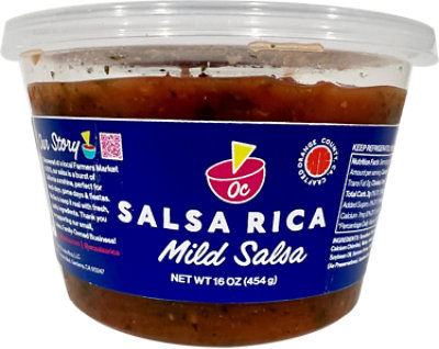 Oc Salsa Rica Mild Salsa - 16 Oz - vons