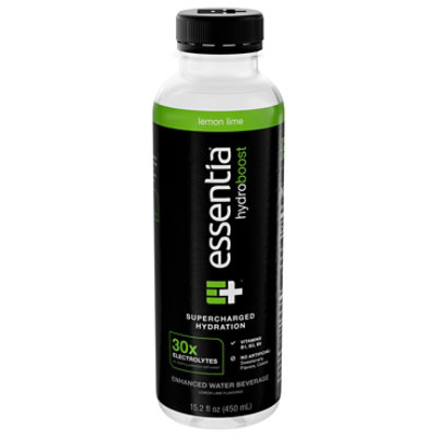 Essentia Hydroboost Lemon Lime - 15.2 Fl. Oz. - safeway