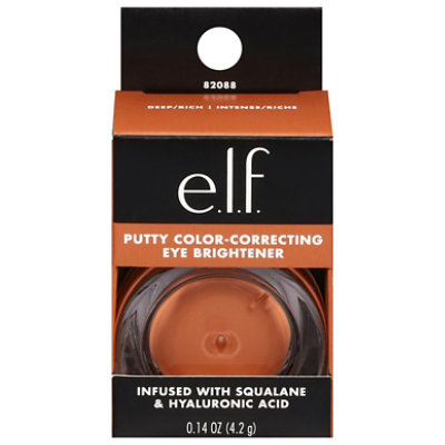 e.l.f. Deep Or Rich Putty Color Correcting Eye Brightener - 0.14 Fl. Oz ...