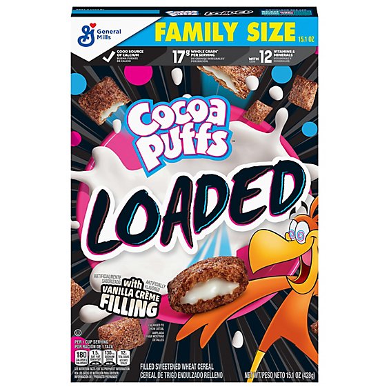 Cocoa Puffs Loaded Breakfast Cereal | Fig App Cocoa Puffs Loaded Breakfast Cereal | Fig App