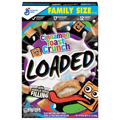 Cinnamon Toast Crunch Loaded Breakfast Cereal - 15.1 Oz. - safeway