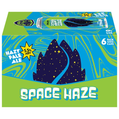 Hop Valley Space Gaze Hazy Pale Beer Cans - 6-12 Fl. Oz. - albertsons