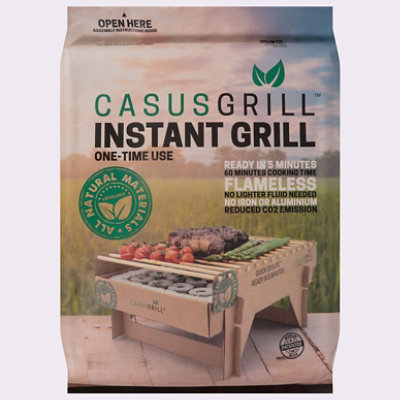 Casus Grill Eco Single Use BBQ - Each - safeway
