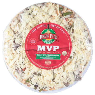 Brew Pub Mvp Philly Style Cheesesteak Pizza - 20.29 Oz. - jewelosco