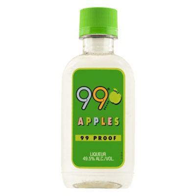 99 Liqueur Apple Schnapps 99 Proof Pet - 100 Ml - jewelosco