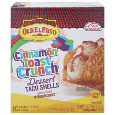Old El Paso Cinnamon Taco Shells - 10 Count - safeway