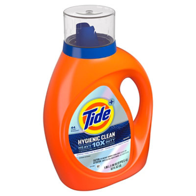 Tide Heavy Duty Liquid Detergent Hygienic Clean Original - 63 Fl. Oz ...