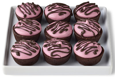 Blackberry Brownie Bites 9 Count - Each - safeway