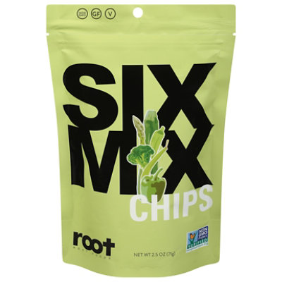 Root Foods Chips Six Mix Sea Salt - 2.5 Oz - safeway