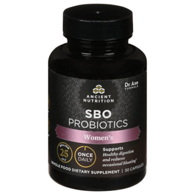 Ancient Nutrition SBO Probiotic Daily Womens - 30 Count - haggen