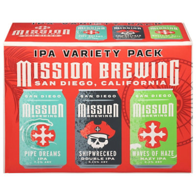 Mission Brewing Hoppy Collection Ipa Variety 12-12 Fl. Oz. - vons
