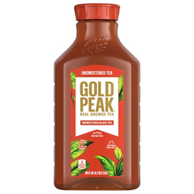 Gold Peak Unsweetened Black Tea In Bottle - 89 Fl. Oz. - safeway