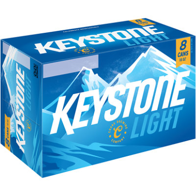 Keystone Light In Cans - 3 Pack - 8-16 Oz - albertsons