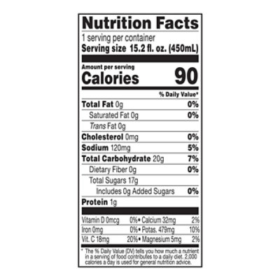 Bolthouse Hydration Plus Orange Passionfruit - 15.2 Fl. Oz. - safeway