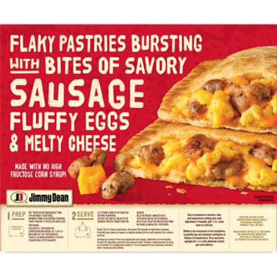 Jimmy Dean Sausage, Egg, And Cheese Pastry - 18.4 Oz - safeway