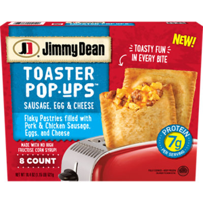 Jimmy Dean Sausage, Egg, And Cheese Pastry - 18.4 Oz - vons