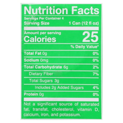 Poppi Prebiotic Lemon Lime - 4-12 Fl. Oz. - safeway