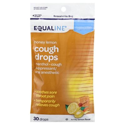 S Care Cough Drops Honey Lemon - 30 Count - acmemarkets