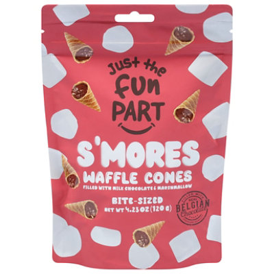 Just The Fun Part Cone Wfl Fld Choc Smrs - 4.23 Oz - jewelosco
