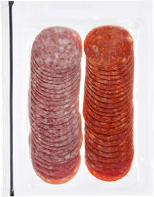 Margherita Genoa Salami Pepperoni Duo Pack - 12 Oz. - albertsons