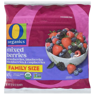 O Organics Mixed Berries Family Size - 32 Oz - albertsons