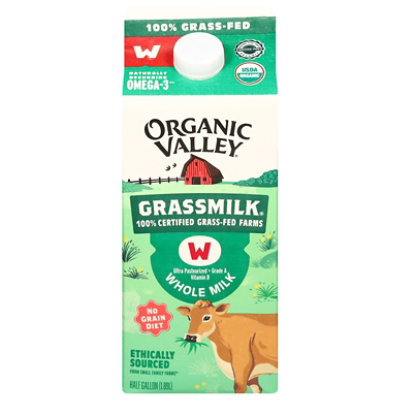 Organic Valley Grassmilk Organic Whole Milk - 64 Fl. Oz. - vons