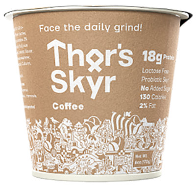 Thors Skyr Yogurt Coffee - 6 Fl.Oz. - jewelosco