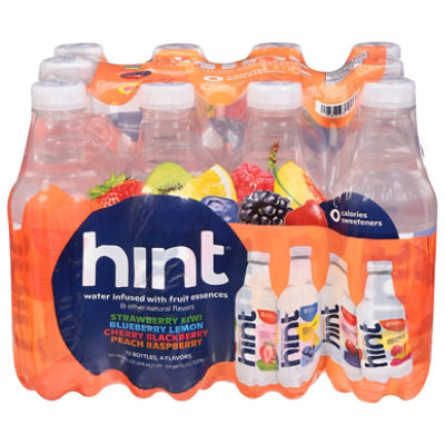 Hint Water Flavored Smashup Variety 12pk - 16 Fl.Oz. - safeway