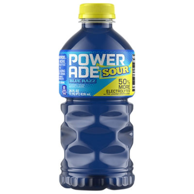Powerade Sour Blue Razz - 28 Fl.Oz. - albertsons