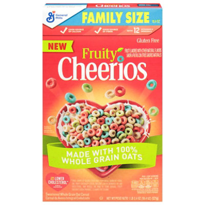 Fruity Cheerios Cereal Family Size - 18.4 Oz - safeway