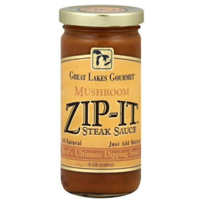 Pantry Passions Zip It Mushroom Steak Sauce - 8 Oz - acmemarkets